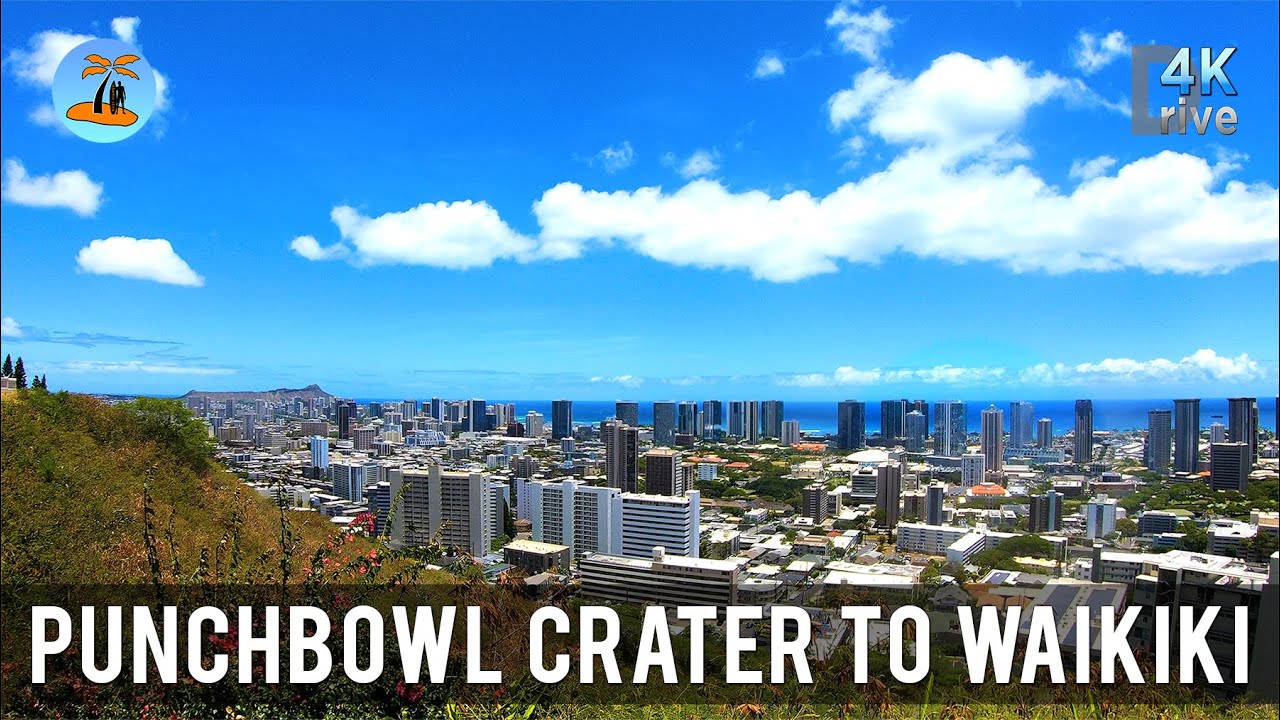 Punchbowl Crater to Waikiki | National Memorial Cemetery of the Pacific ...