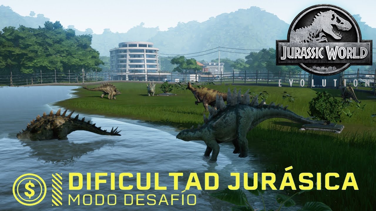 Jurassic World EVOLUTION - NUEVO RECINTO DE HERBÍVOROS - JWE GAMEPLAY ...