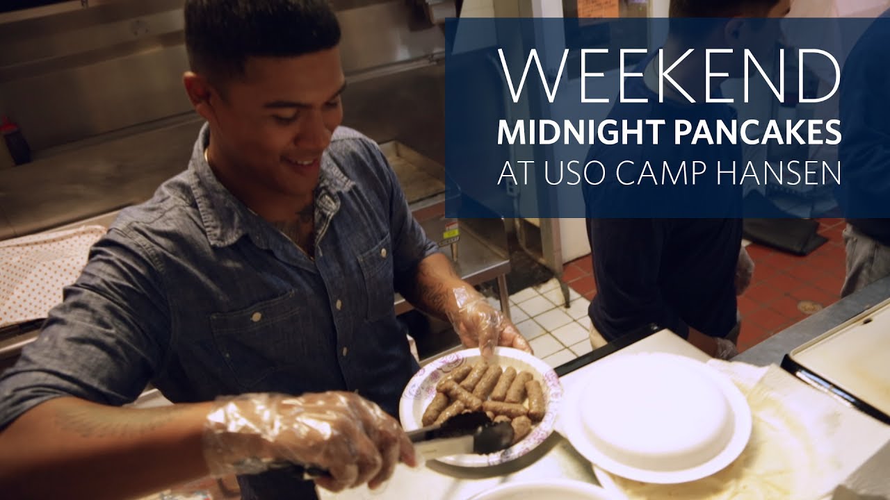 USO Camp Hansen's Midnight Pancakes Program Gives Troops a Safe, Tasty Way to Start the Weekend ...