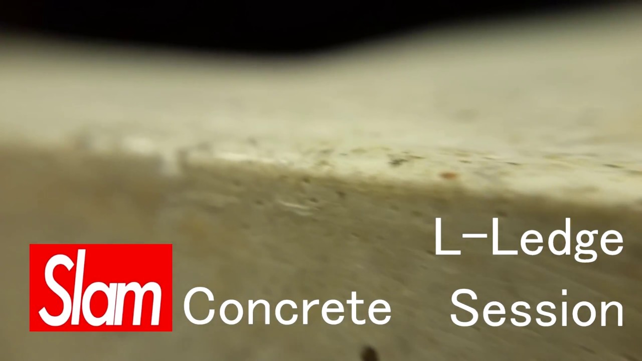 Slam Concrete L-Ledge Session - YouTube