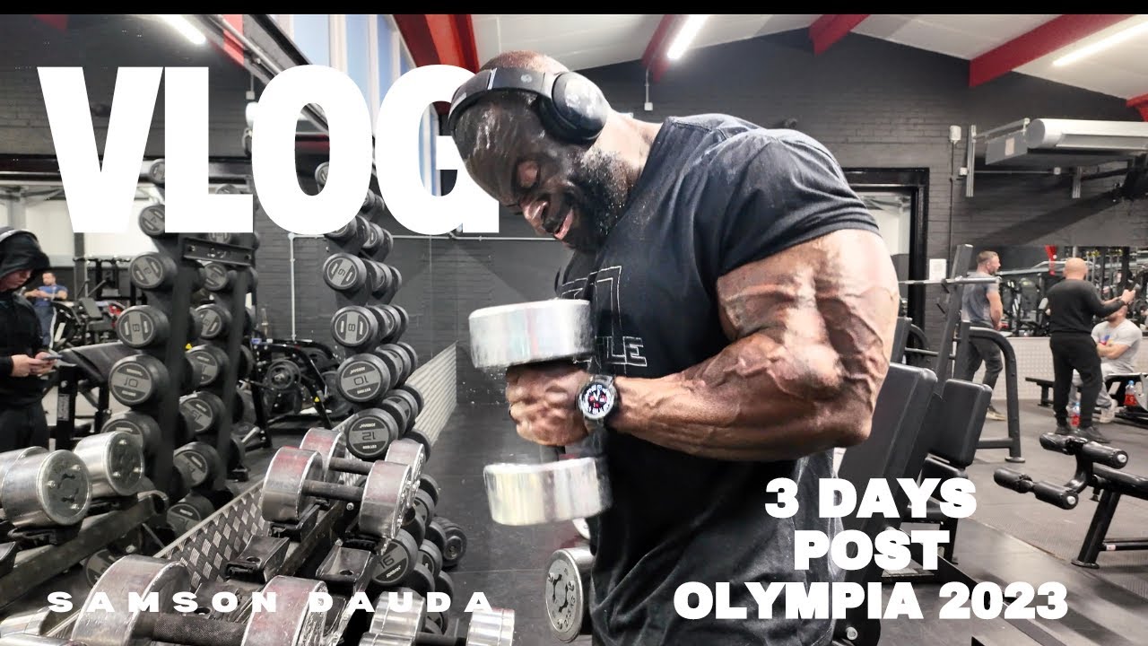 Samson Dauda vlog series | Three days post Olympia 2023 - YouTube