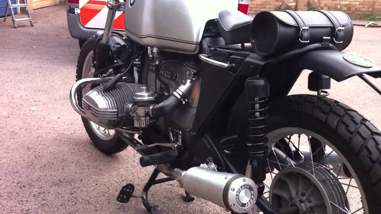 BMW 1978 r100/7 custom project - YouTube