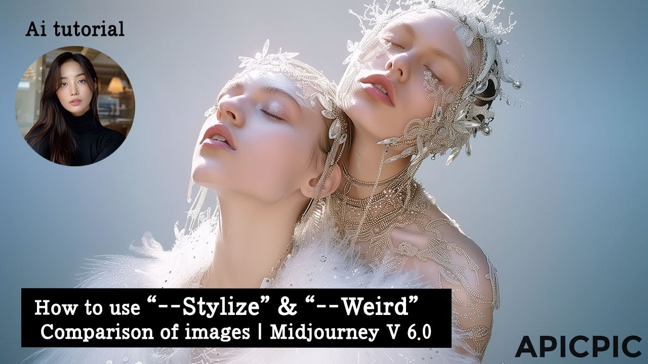 Stylize and Weird ｜Comparison Images ｜Mid journey - YouTube