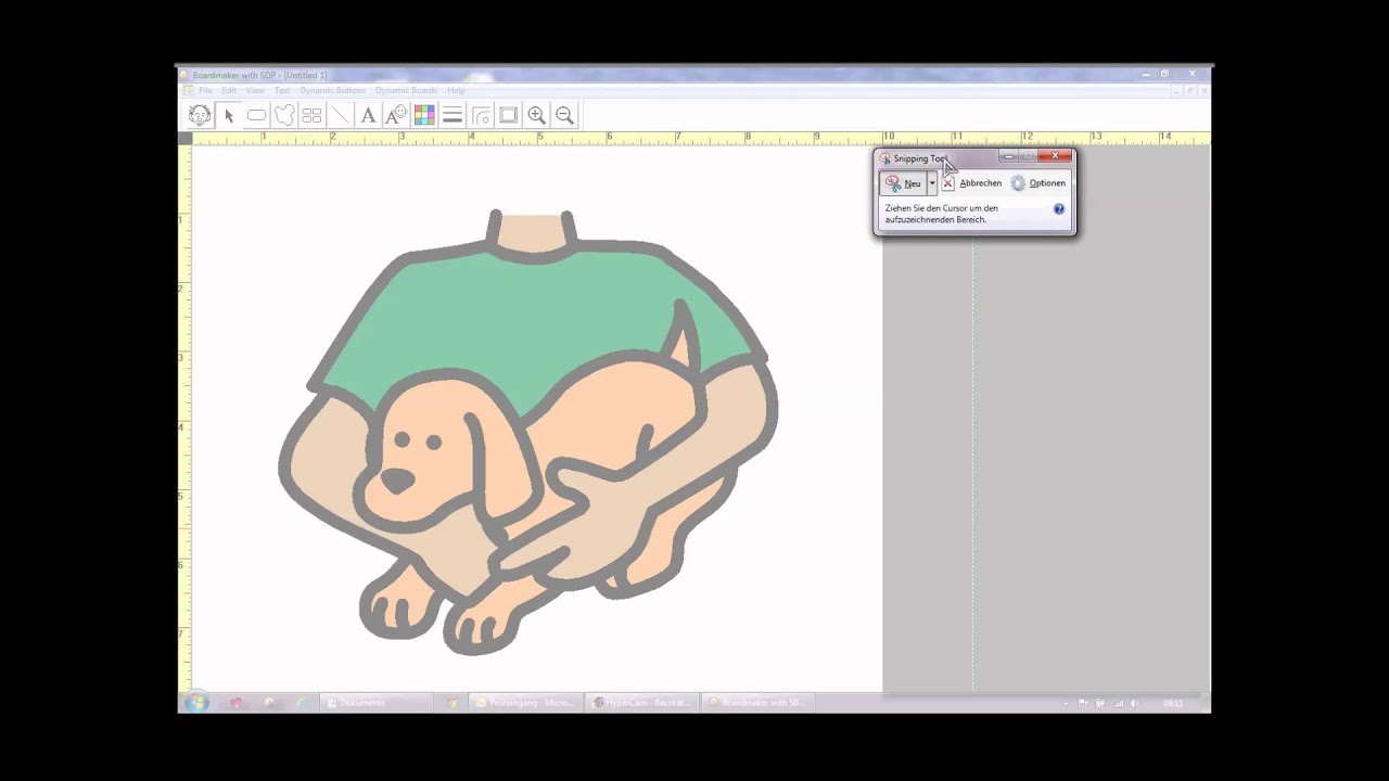 Eigene Boardmaker PCS Symbole auf dem iPad mit Dropbox - YouTube