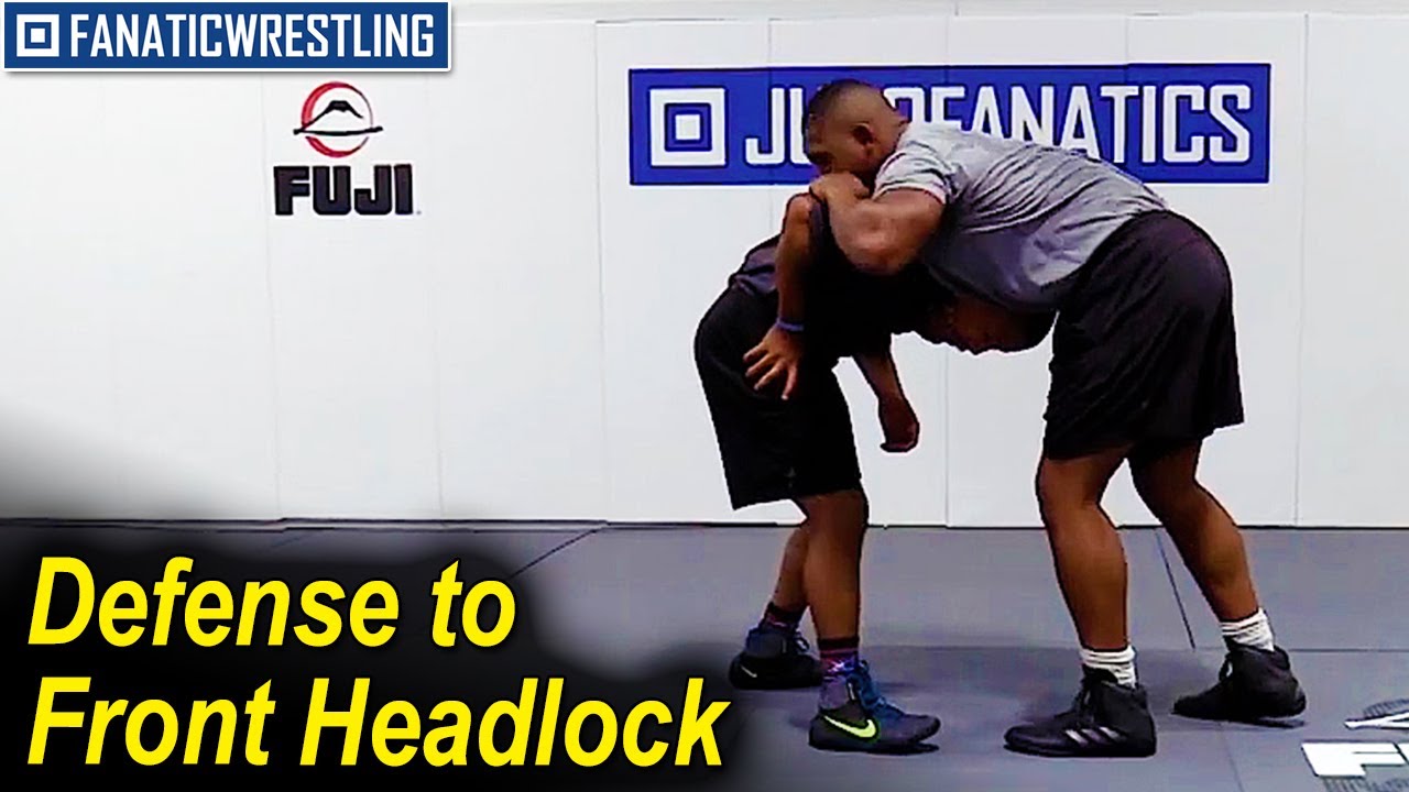 Basic Defense to Front Headlock by Brandon Wright - YouTube
