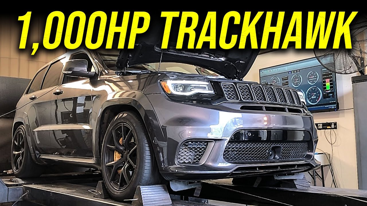 1,000HP Trackhawk On The Dyno! - YouTube