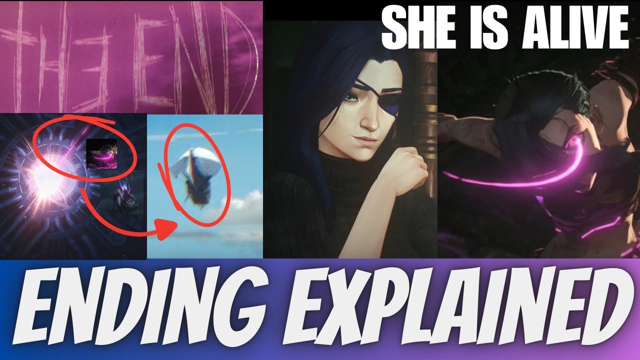 ARCANE LEAGUE OF LEGENDS SEASON 2 ENDING EXPLAINED *JINX IS ALIVE AND ...