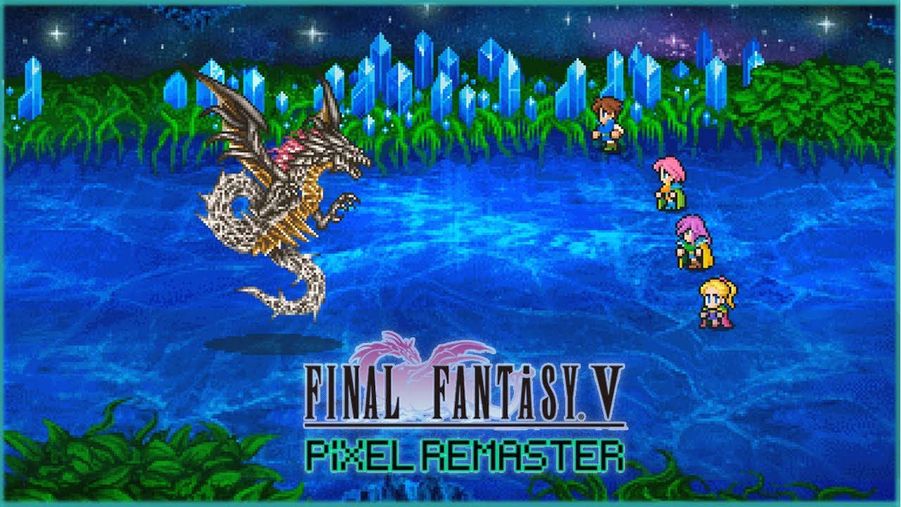 FF5 Pixel Remaster ¹⁰⁸⁰ᵖ⁶⁰ • Defeat Shinryu Superboss - YouTube