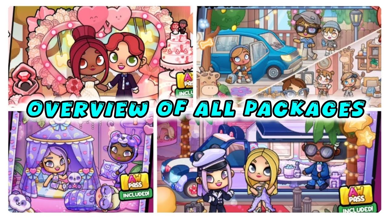 Overview of paid packages Avatar world #avatarworldgame #avatarworld # ...