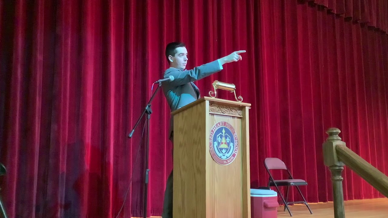 Mike Hurm Graduation Speech ~ SHHS - YouTube