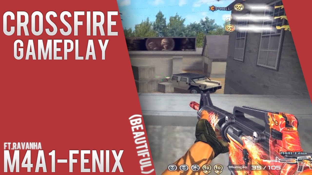 CrossFire: Gameplay M4A1-Fênix (beautiful) - YouTube