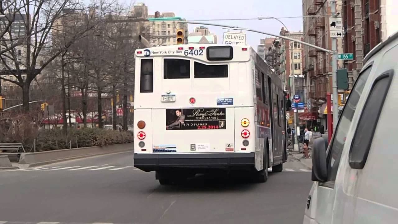 MTA New York City Bus Lithium Ion Orion VII HEV 6402 on the M5 - YouTube