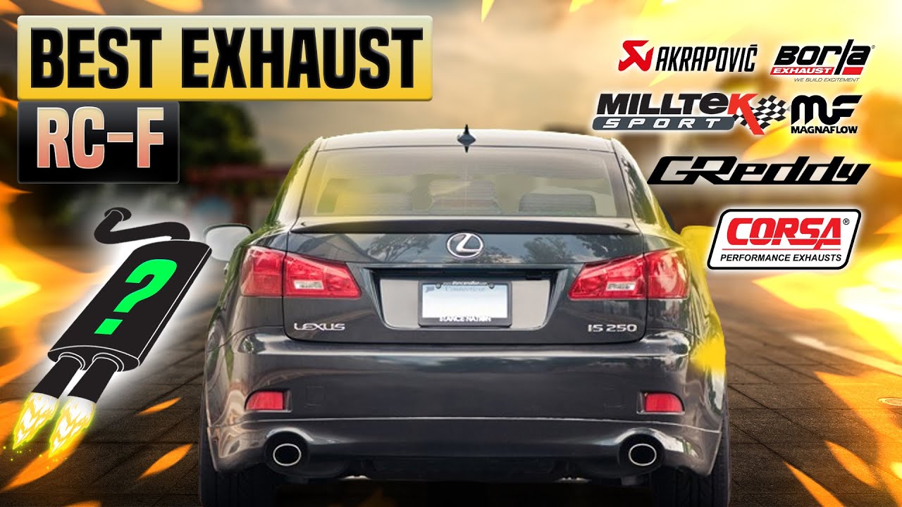 Lexus RC-F Exhaust Sound🔥 GTHaus,Novel,Borla,Fi Exhaust,Invidia ...