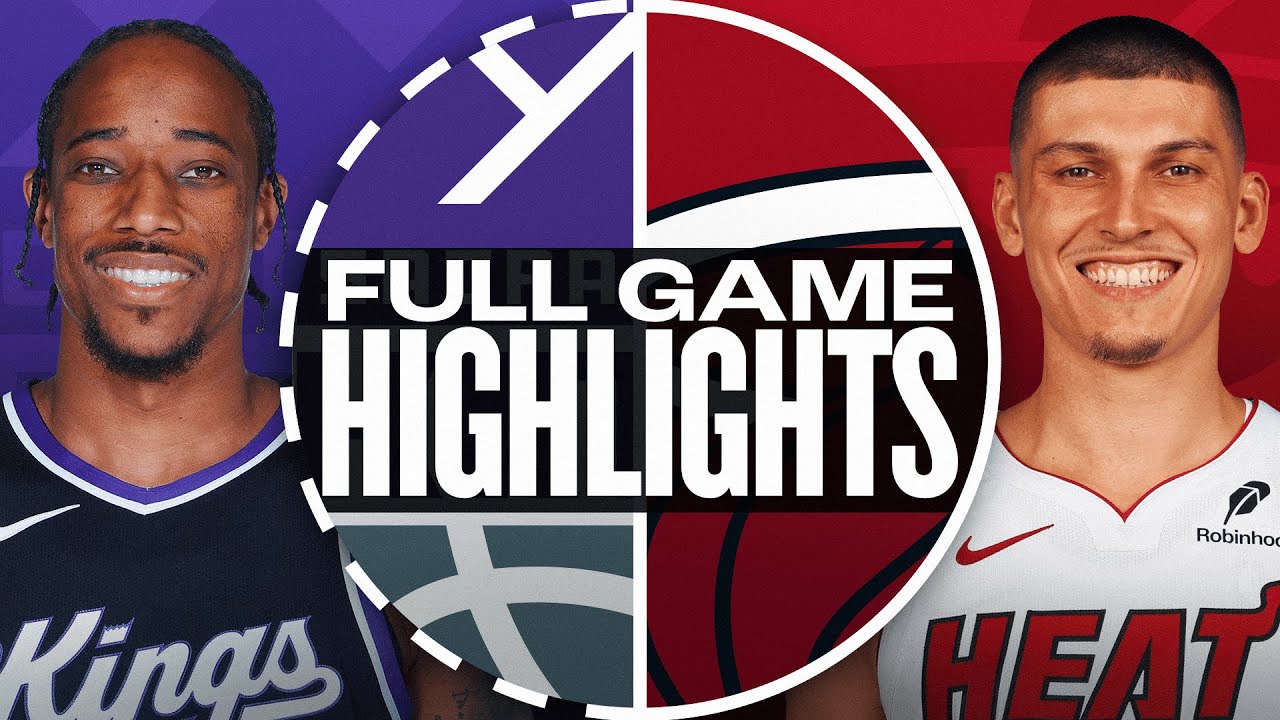 KINGS at HEAT | FULL GAME HIGHLIGHTS | November 4, 2024 - YouTube