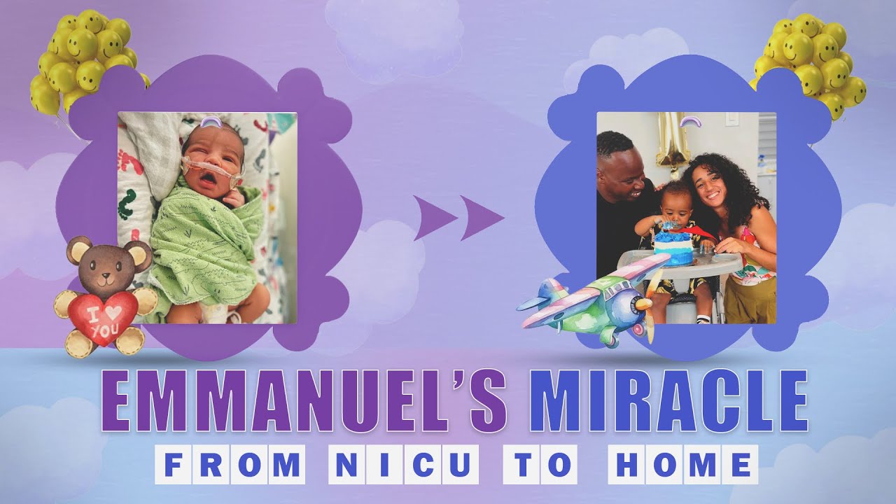How to Celebrate a 1 Year Old's Birthday | Emmanuel's Miracle: From NICU to 1 Year Old - YouTube
