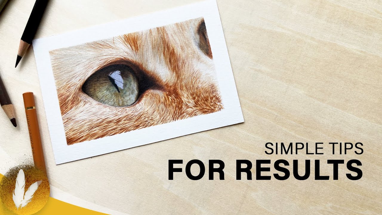Make Drawing Easier | Beginner Colored Pencil Tips - YouTube
