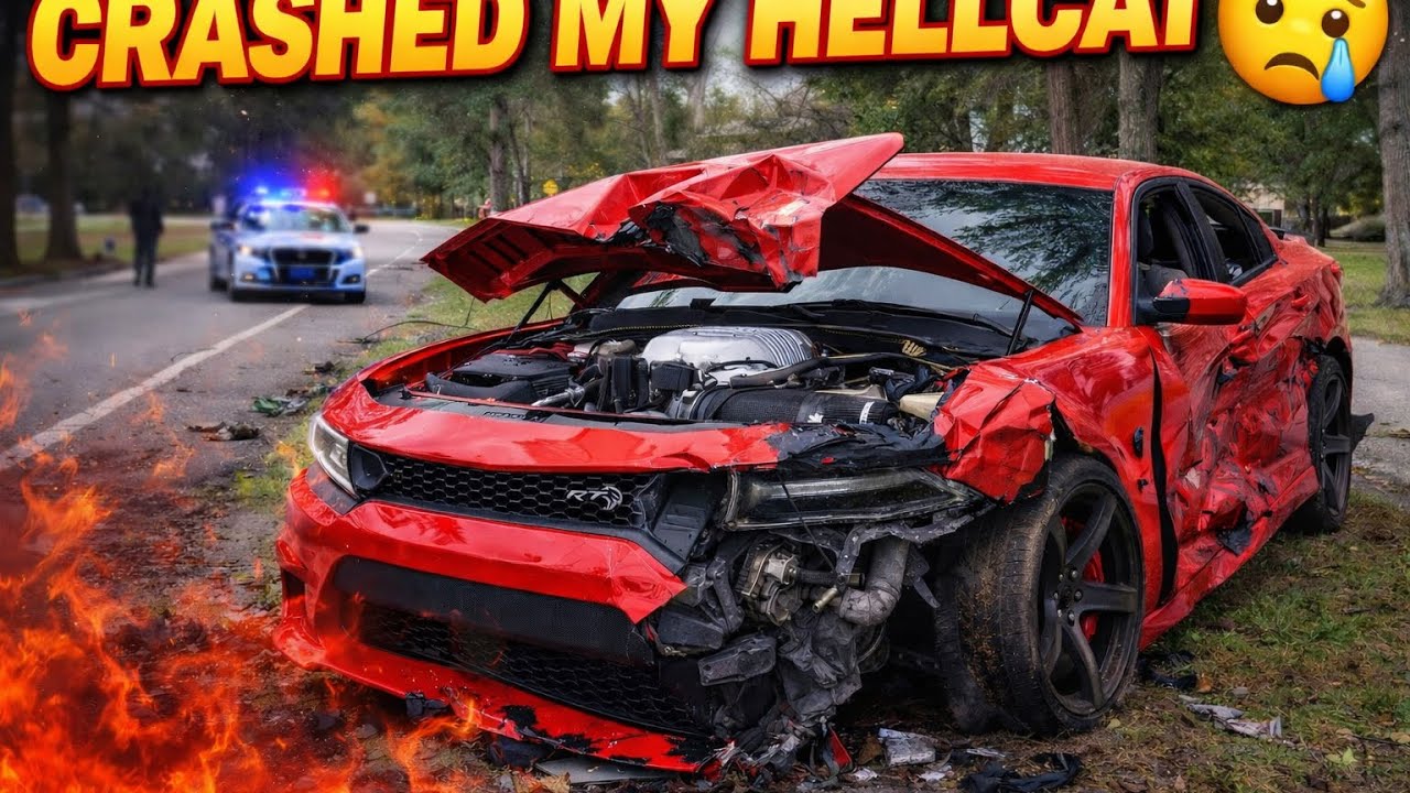 I ALMOST CRASHED MY HELLCAT BAD ( NOT CLICKBAIT) 😳 ..... #hellcat # ...