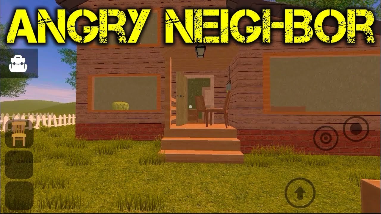 Angry Neighbor Android 2.5 Живая дверь в доме главного героя - YouTube