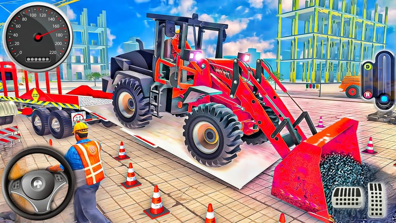 JCB Road Construction Simulator Game | City Highway Making Simulator ...