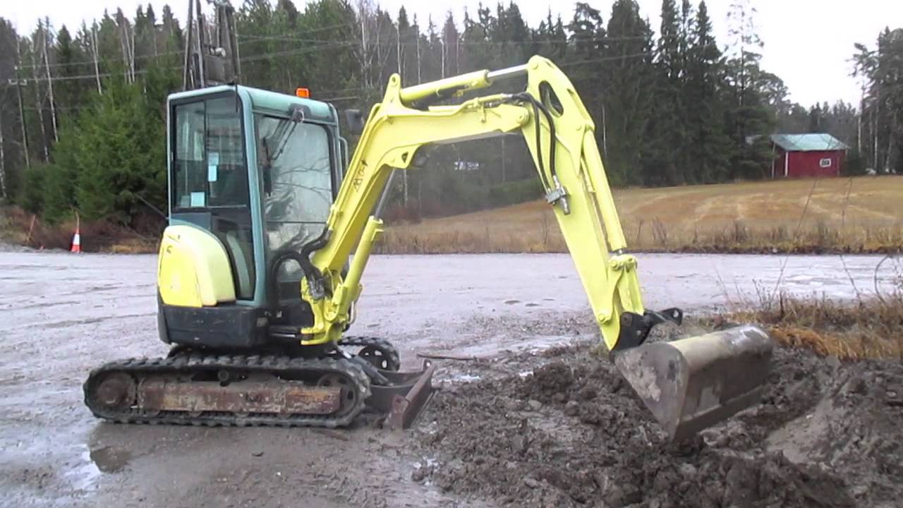 Yanmar vio 30-06 - YouTube
