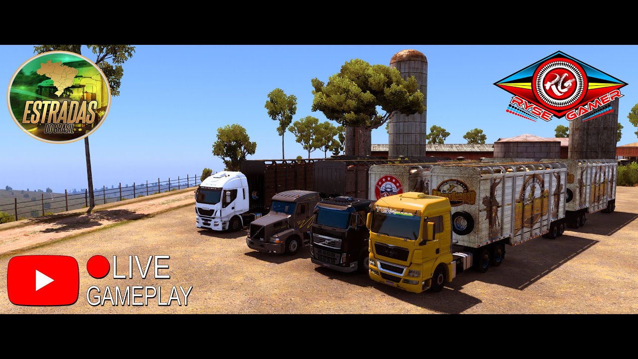 MAPA ESTRADAS DO BRASIL EBR- MULTIPLAYER ETS2 1.42 BETA- COMBOIO NO ...