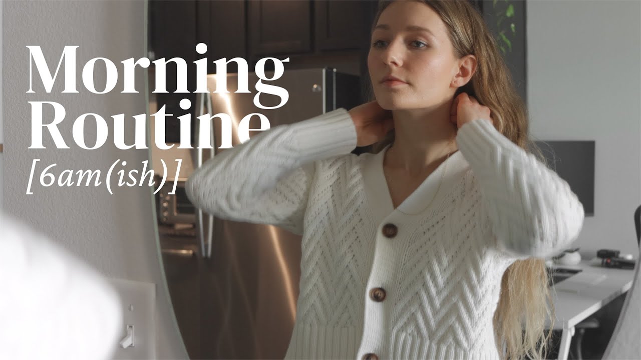 6am(ish) morning routine | gentle and productive - YouTube