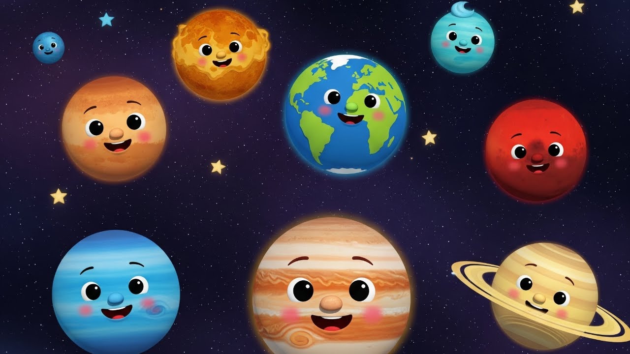 planets planets Song - Educational Nursery Rhymes & Kids Songs - YouTube