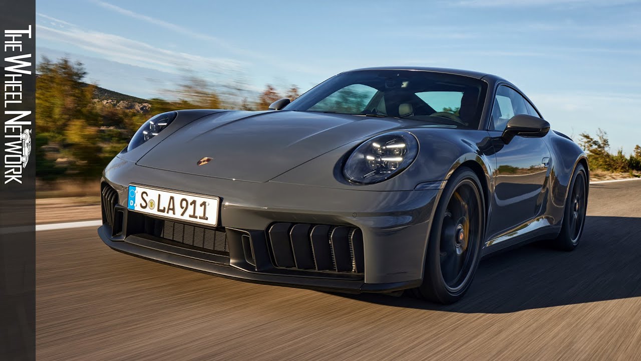2025 Porsche 911 Carrera GTS T-Hybrid | Slate Grey Neo | Driving ...