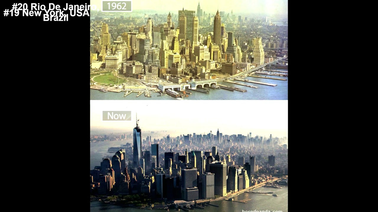 31 Before-And-After Pics Showing How Famous Cities Changed Over Time ...