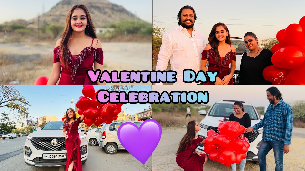 Bindass Kavya Ka Best Valentine Day Celebration💝 Mom Dad ko diya ...