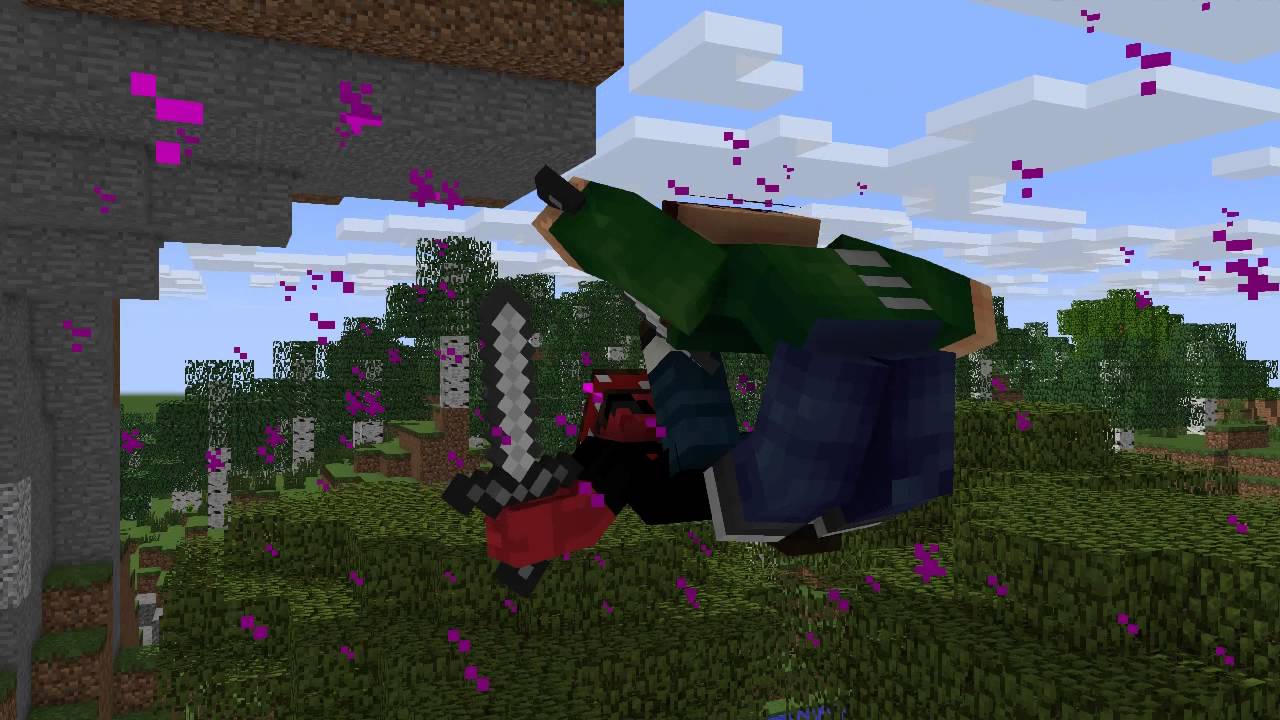 Minecraft Intro (SPIDERSLXYS) with BLOOD effect [Mine-Imator] - YouTube