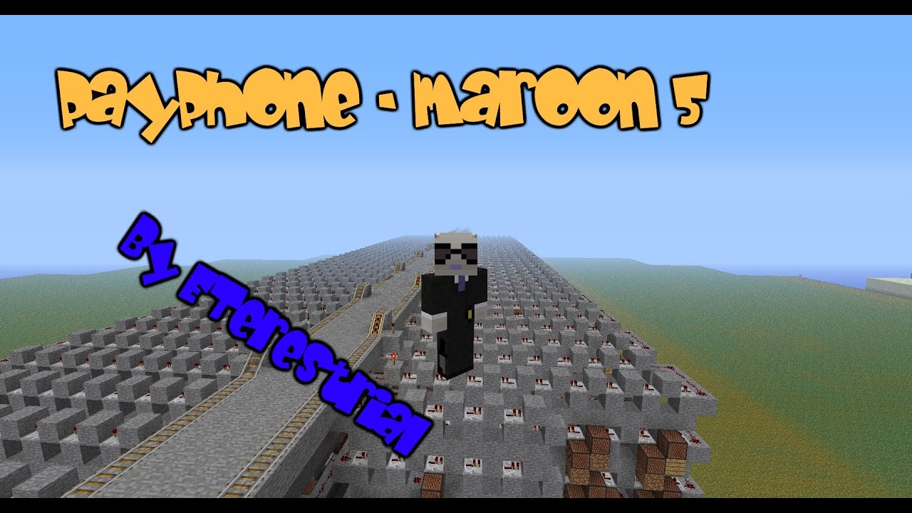 PayPhone - Maroon 5 Minecraft Note Block Song - YouTube