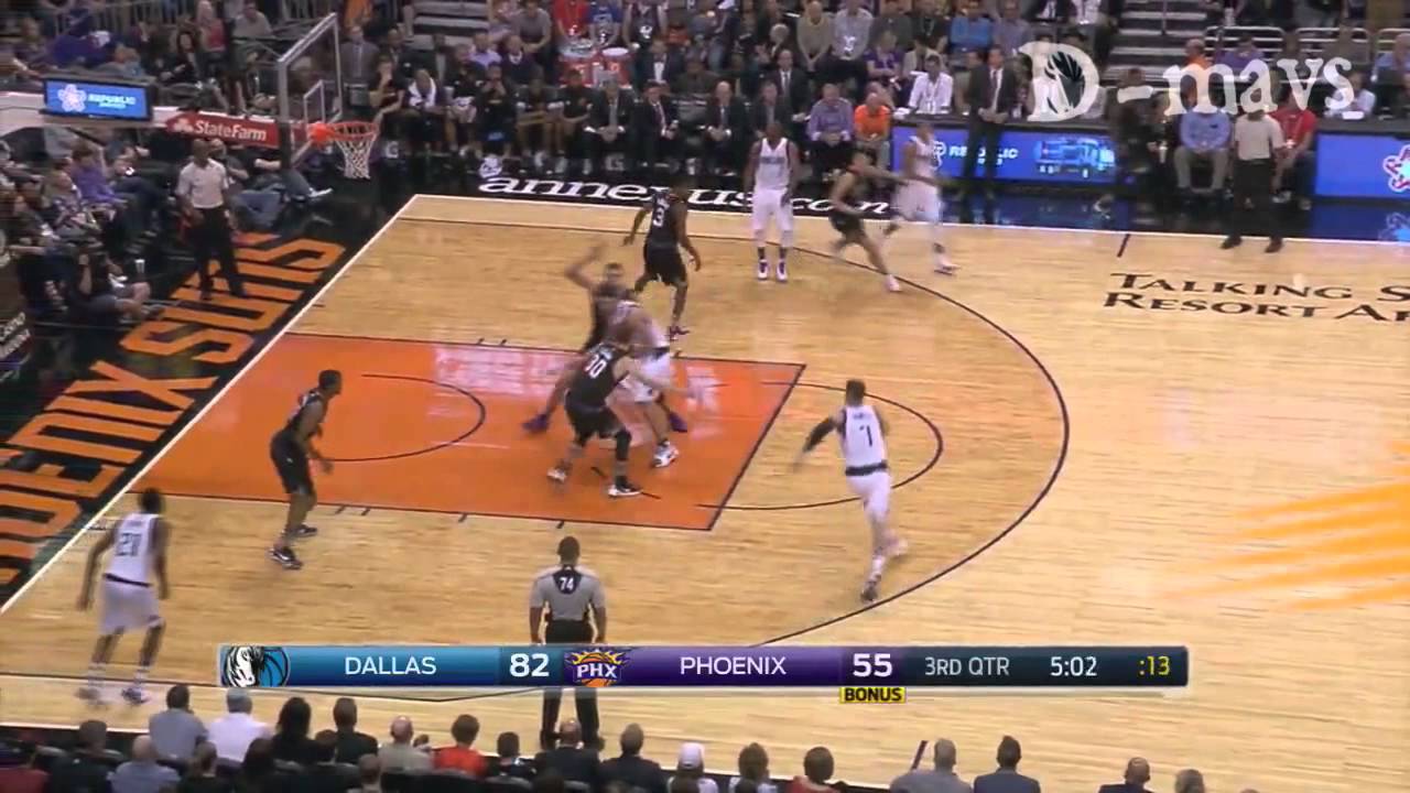 Dwight Powell dunk vs Phoenix (Zaza Pachulia assist) - YouTube