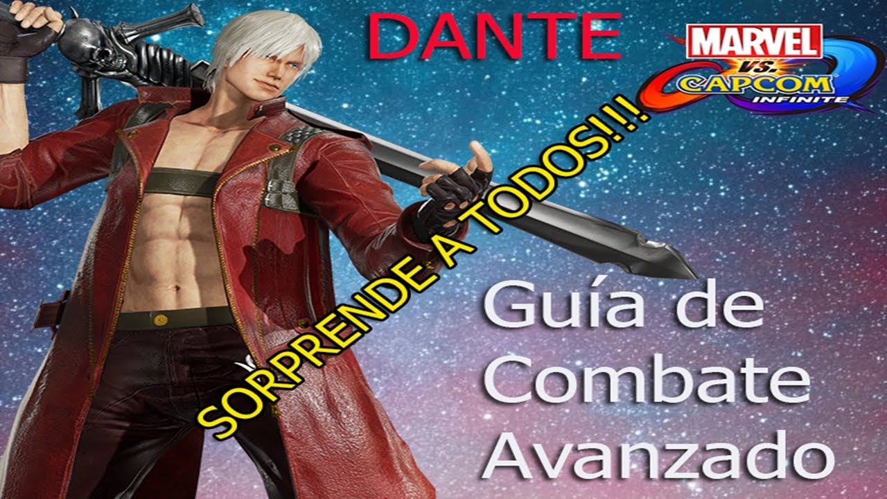 Marvel Vs. Capcom Infinite. Guía Avanzada para Dante en español - YouTube
