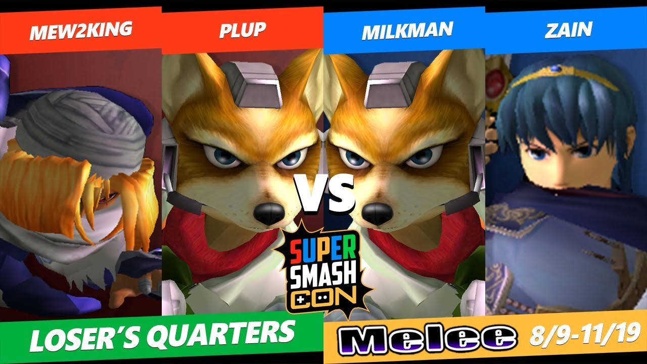 SSC 2019 SSBM Teams - Plup & Mew2king VS Zain & MilkMan - Smash Melee ...
