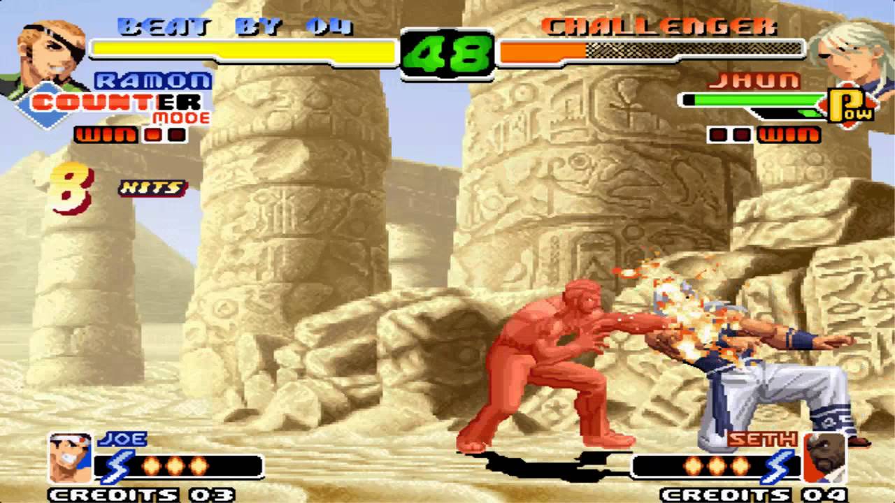 Ramon Combo Counter Mode KOF 2000 - YouTube