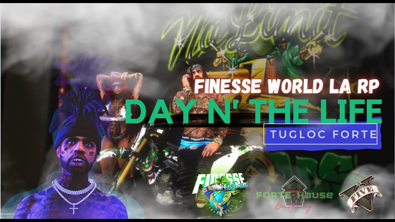(YEAT UNRELEASED) NLC | Day n the Life of @TuglocForte | Finesse World LA | GTARP | Fivem - YouTube