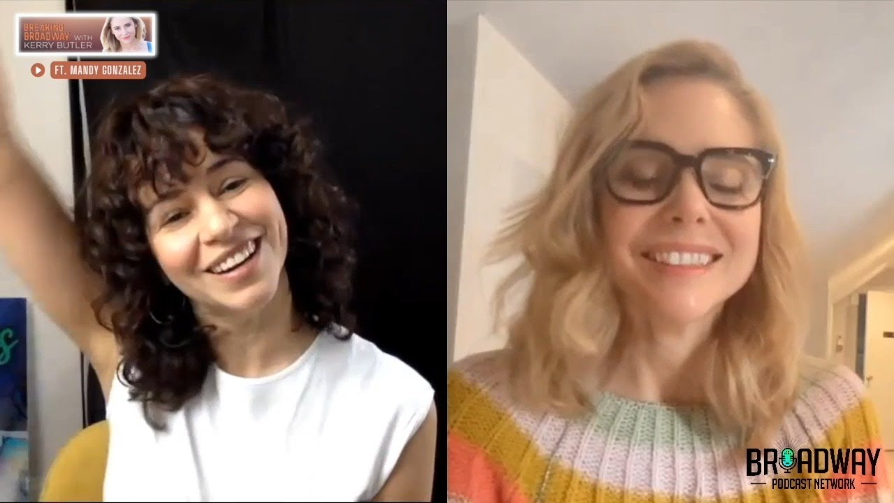 Mandy Gonzalez teaches Kerry Butler to be Fearless 💚 - YouTube