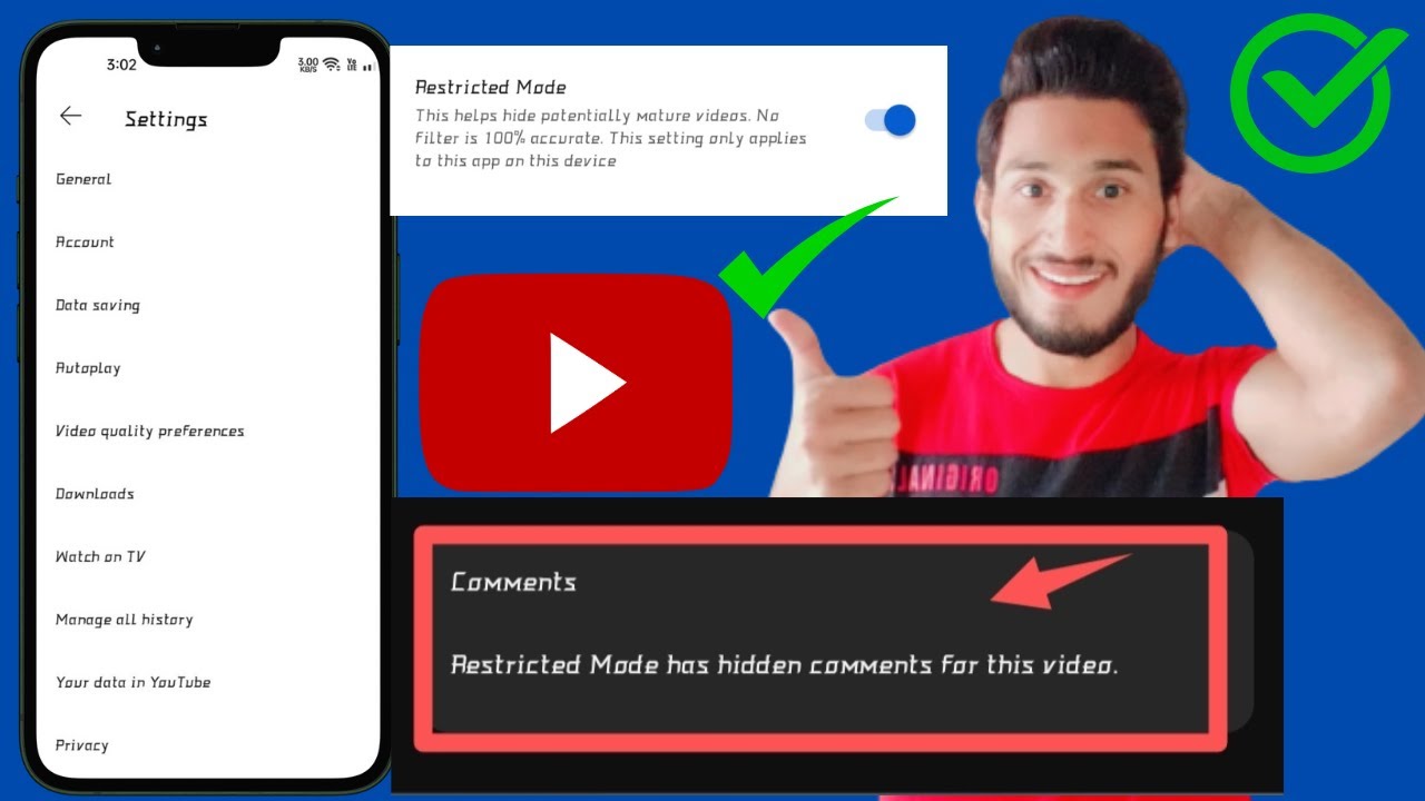 How To Turn Off Restricted Mode On YouTube -Mobile &Pc - YouTube