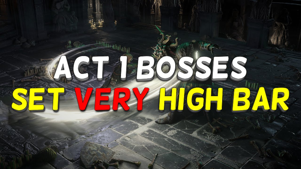 Act 1 Bosses in Path of Exile 2 - YouTube