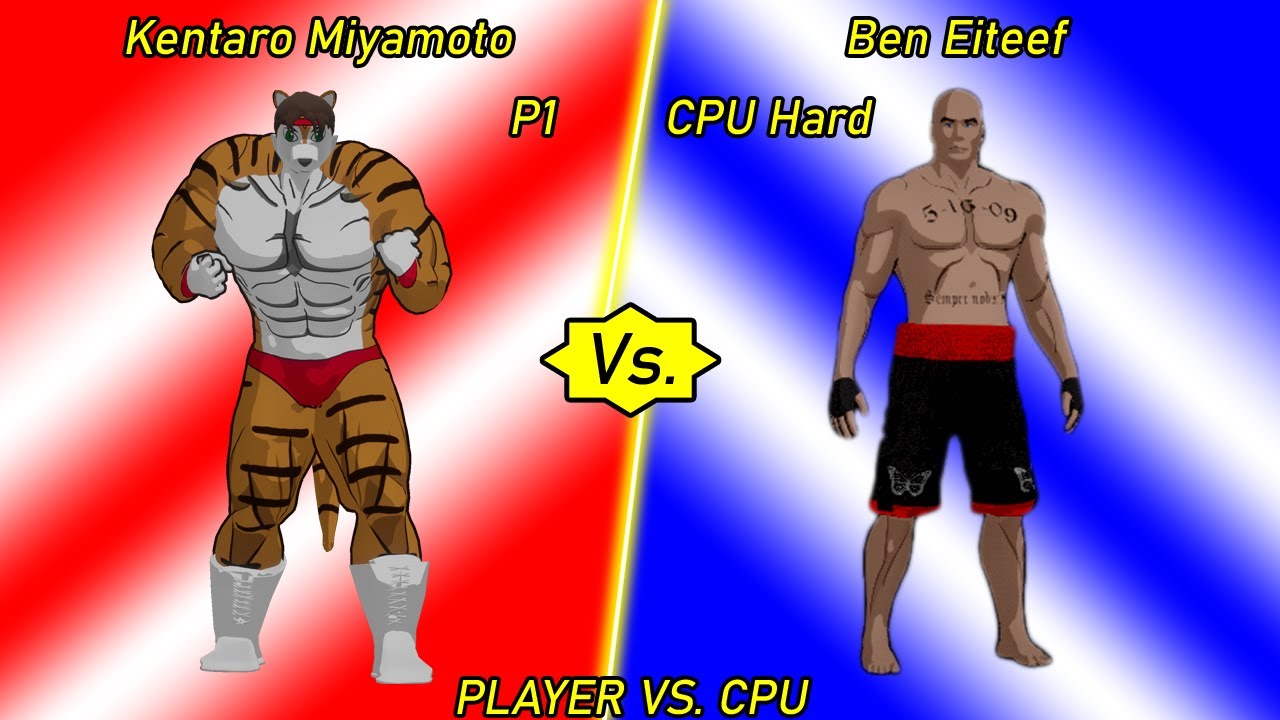 Kentaro Miyamoto (Me) Vs Ben Eiteef (Hard CPU) - YouTube