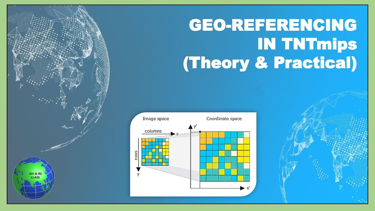 Class-3 : Georeferencing in TNTmips ( Theory & Practical ) | GIS - YouTube
