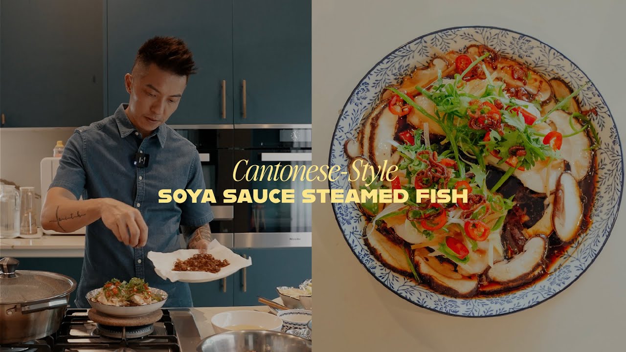 CANTONESE-STYLE STEAMED FISH - YouTube