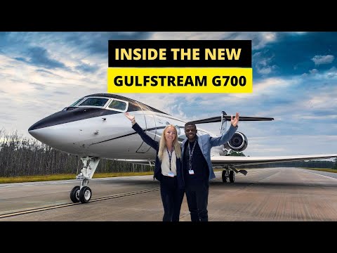 Inside the New Gulfstream G700 Private Jet - YouTube