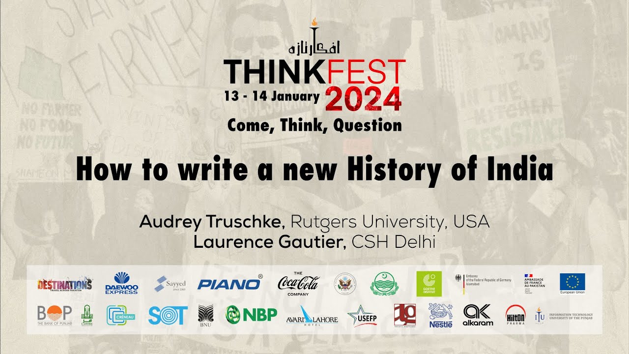 ThinkFest 2024: How to write a new History of India - YouTube