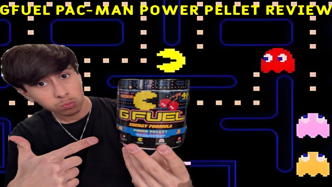 GFUEL Pac Man Power Pellet Review - YouTube