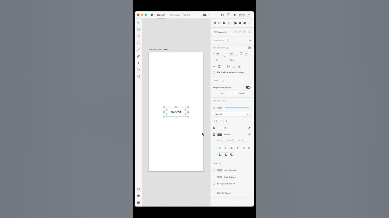 How to Create Responsive Button in Adobe XD | UI/UX Design | Basic Tutorials | Adobe Xd ...