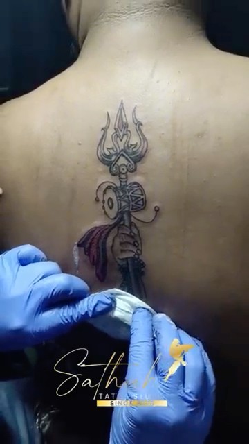 Mahadev Tattoo Sathish Tattoo studio #tattoo #mahadev #tattoo artist # ...