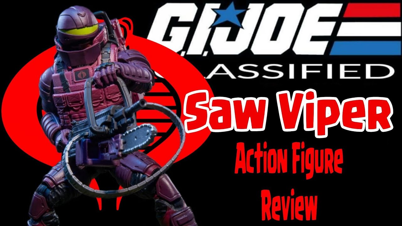Saw Viper - G.I. Joe: Classified (Action Figure Review) - YouTube