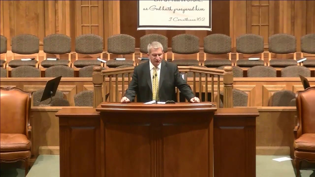 The Sacrifice of Christ - Pastor Steve Damron - YouTube